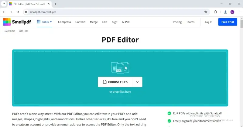 Smallpdf Edit Pdf The Best Way To Make A Regular Scanned PDF Editable
