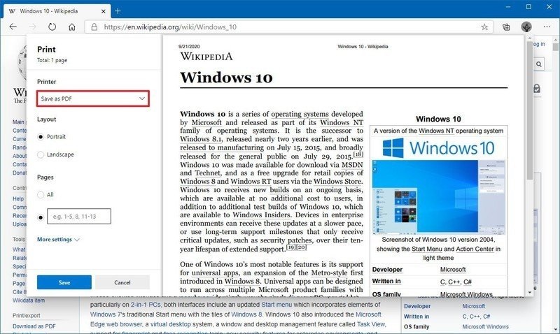 How To Save A Webpage As A PDF On Windows And Mac IronPDF